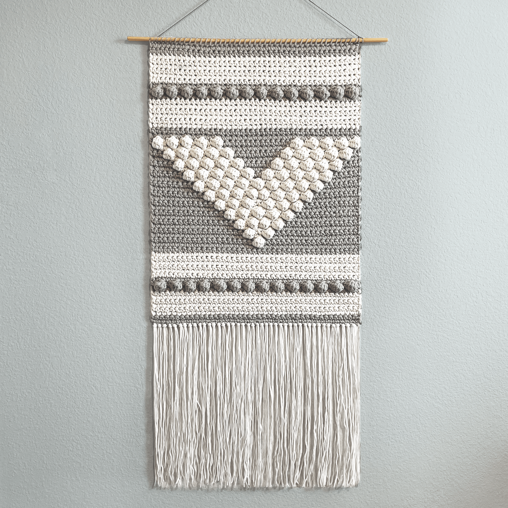 Chunky Boho Wall Hanging | Crochet Pattern – Little Light Design Co.