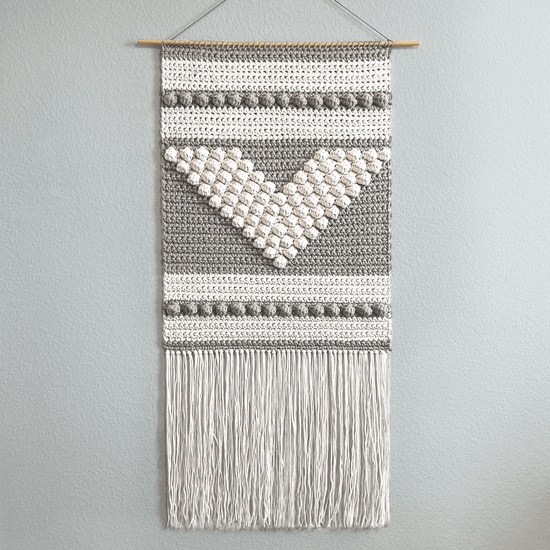 Chunky Boho Wall Hanging | Crochet Pattern – Little Light Design Co.